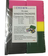 Solid Slotted Horseshoe Packer Colour Coded 75mm Mixed Bag - Allfab ...
