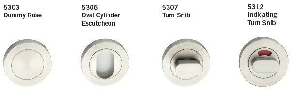 Dorma 4300 Round Rose Accessories - Allfab Supplies