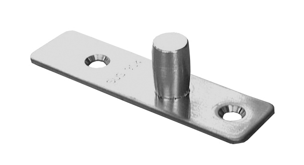 Fixed Top Pivot on 3mm Plate - Allfab Supplies