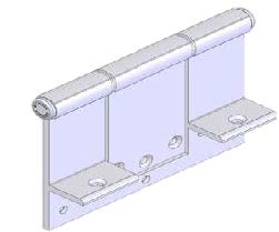 Heavy Duty Wide Throw Interfold Hinge - Allfab Supplies