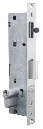 Lockwood Optimum Hinged Door Lock, Brushed Stainless Steel Faceplate ...