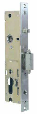Lockwood Optimum Sliding Door Lock, Brushed Stainless Steel Faceplate ...